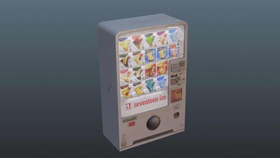 3D model Japanese Vending Machine Pack VR / AR / low-poly | CGTrader