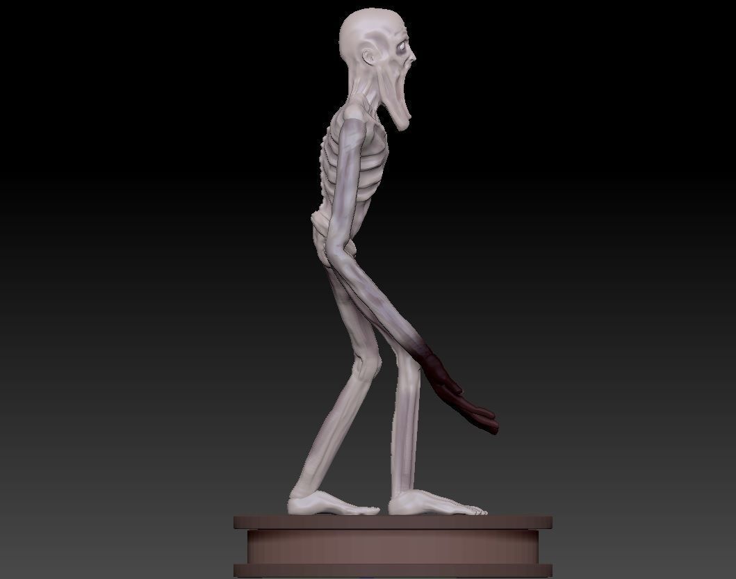 SCP-096 3D model 3D printable | CGTrader