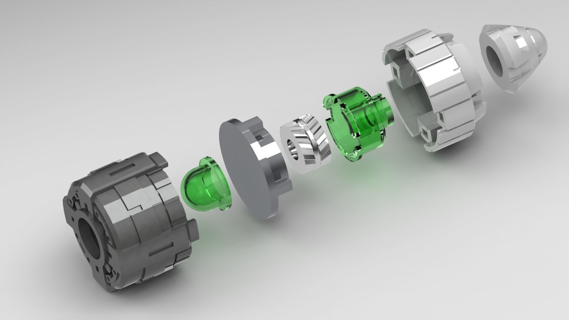 MG Exia GN Drive Prototype Design free 3D model 3D printable | CGTrader