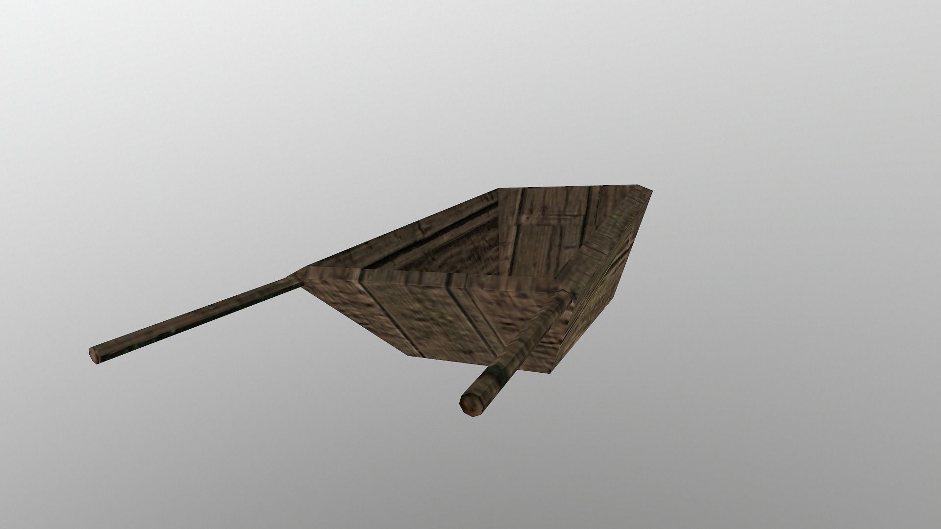 Low Poly Wheelbarrow free VR / AR / low-poly 3D model | CGTrader