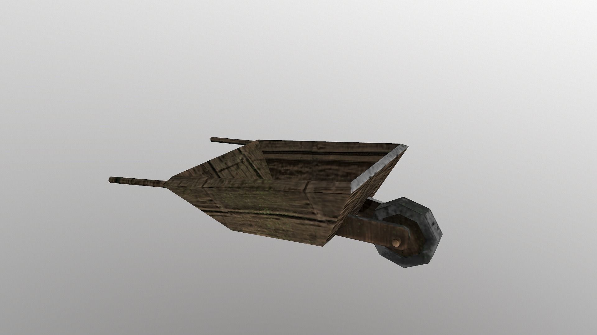Low Poly Wheelbarrow free VR / AR / low-poly 3D model | CGTrader