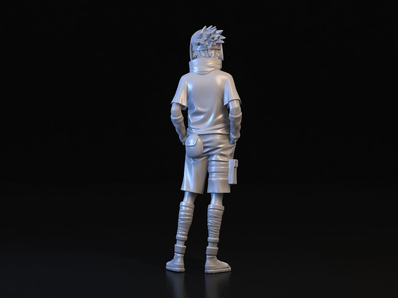 SASUKE naruto character 3D model | CGTrader