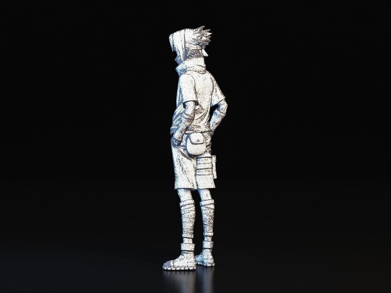 SASUKE naruto character 3D model | CGTrader