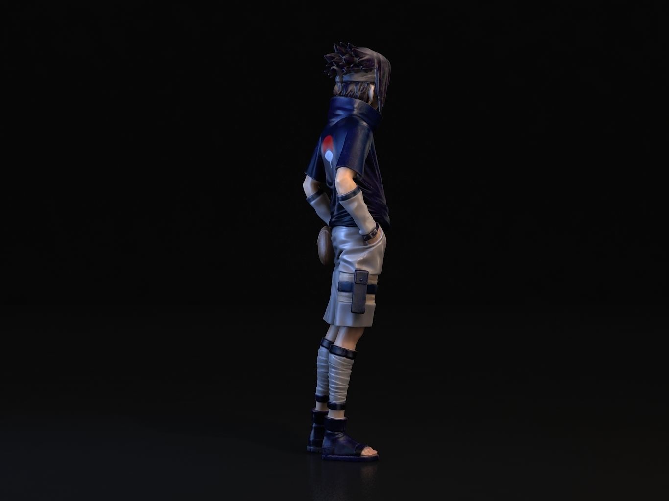 SASUKE naruto character 3D model | CGTrader