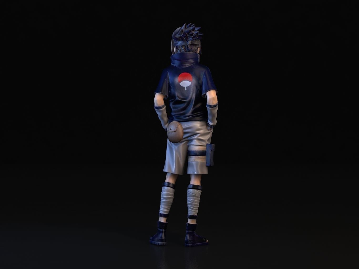 SASUKE naruto character 3D model | CGTrader