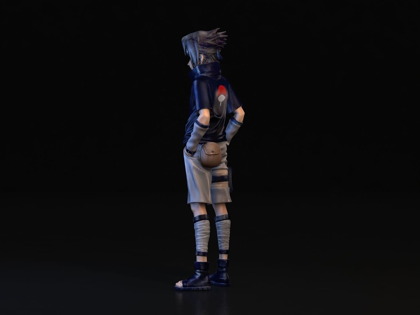SASUKE naruto character 3D model | CGTrader