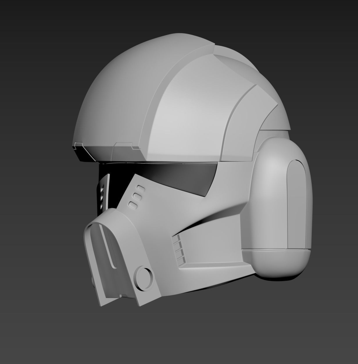 Star War TCW Clone Trooper Pilots Phase 2 Helmet 3D model 3D printable | CGTrader