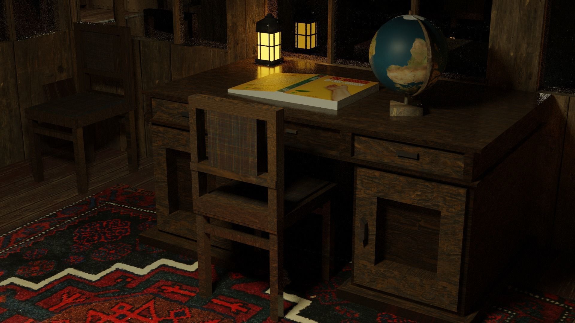 Fire Lookout Tower Architecture Build free 3D model | CGTrader