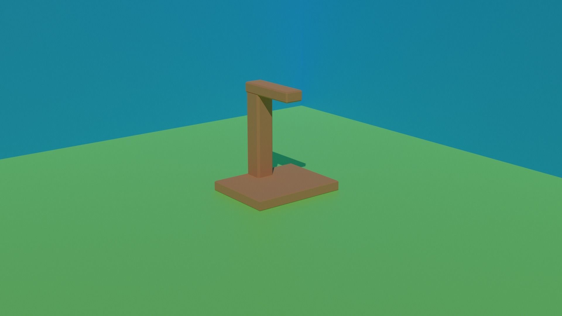 basic stand free VR / AR / low-poly 3D model | CGTrader