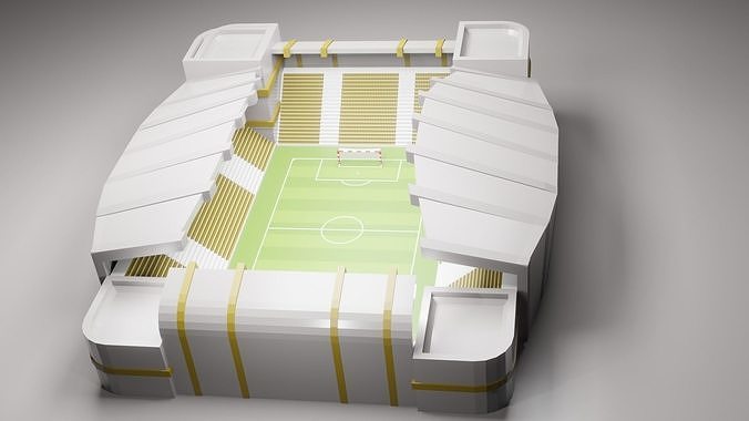 soccer stadion 3D model | CGTrader