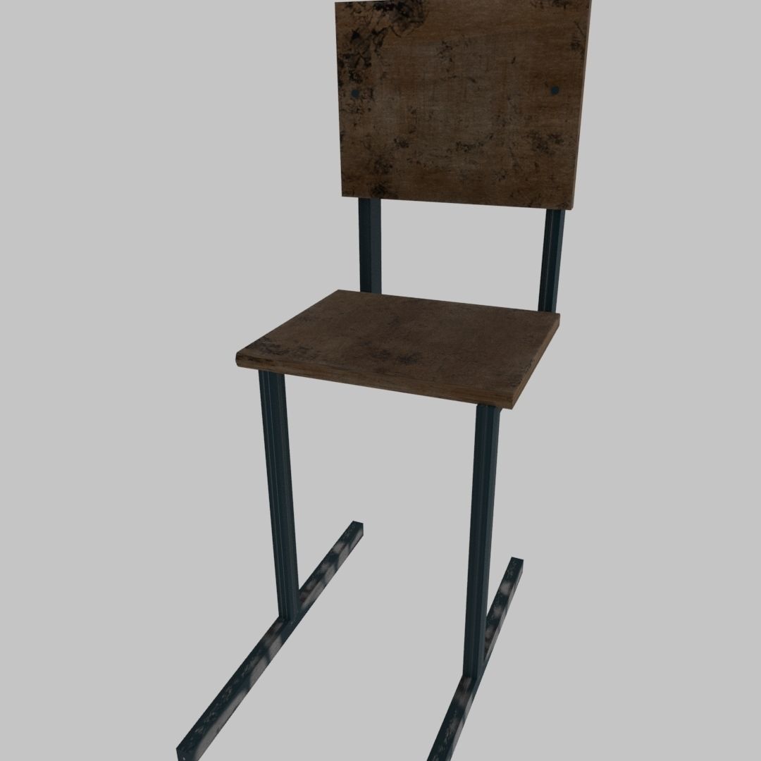 Chair soviet free VR / AR / low-poly 3D model | CGTrader