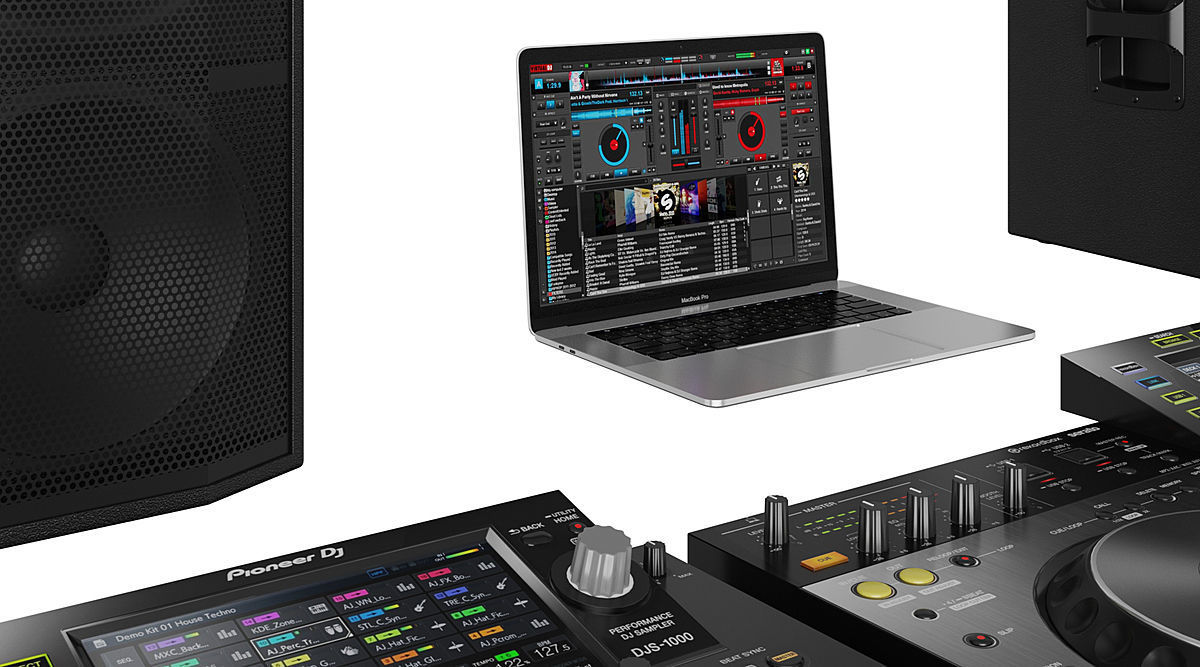 Pioneer Dj Music Set BLENDER 3D Model Cycles 3D model | CGTrader