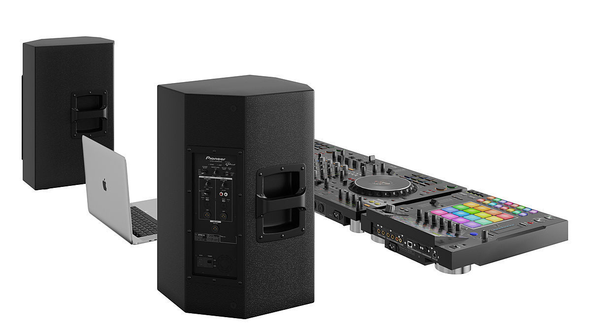 Pioneer Dj Music Set BLENDER 3D Model Cycles 3D model | CGTrader