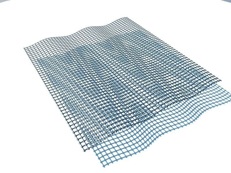 Grid wave 3D Model OBJ 3DS FBX C4D STL | CGTrader.com