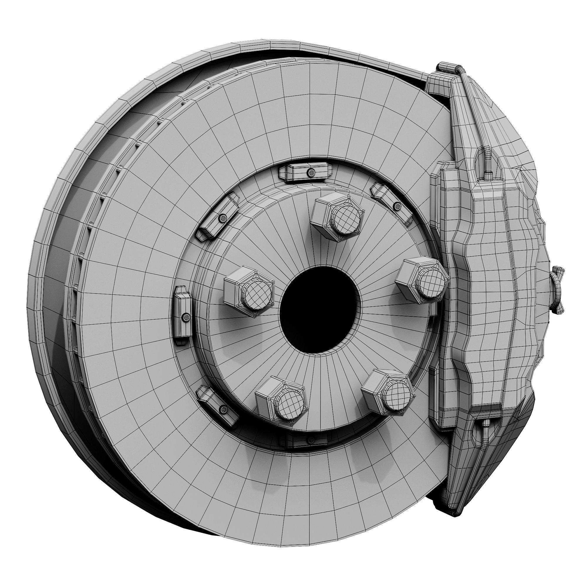 Car braking system for SUV cars 3D model | CGTrader