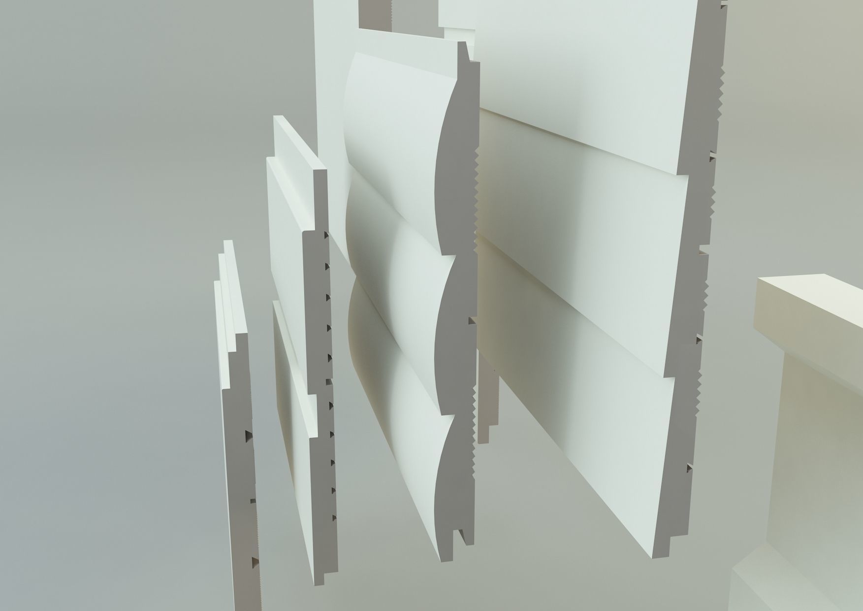 building cladding models 3D model | CGTrader
