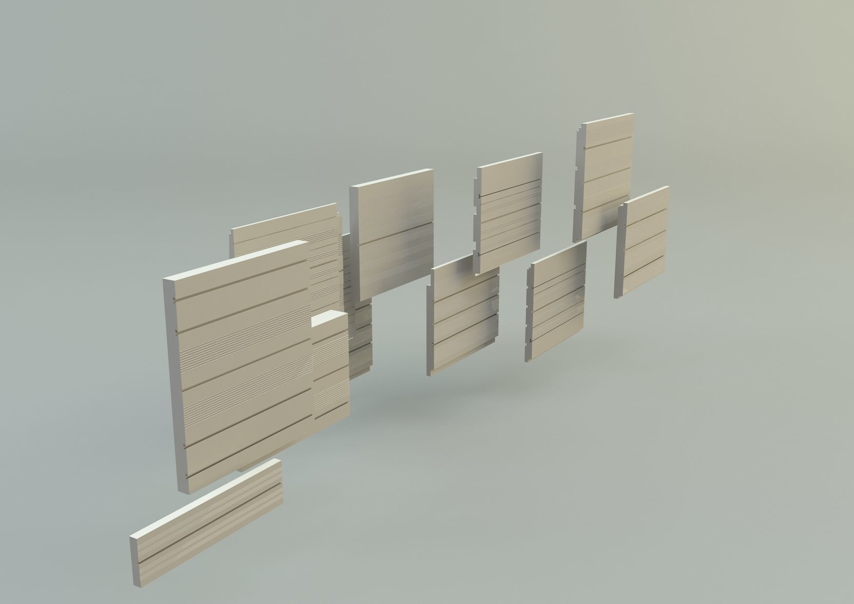 building cladding models 3D model | CGTrader