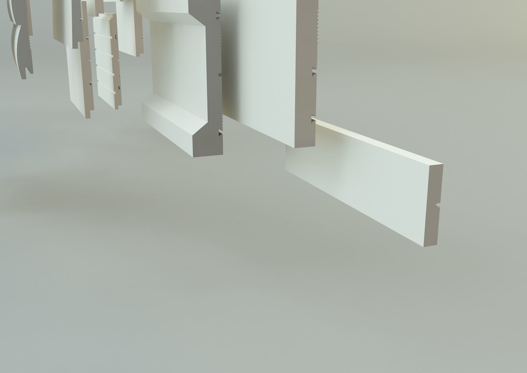 building cladding models 3D model | CGTrader