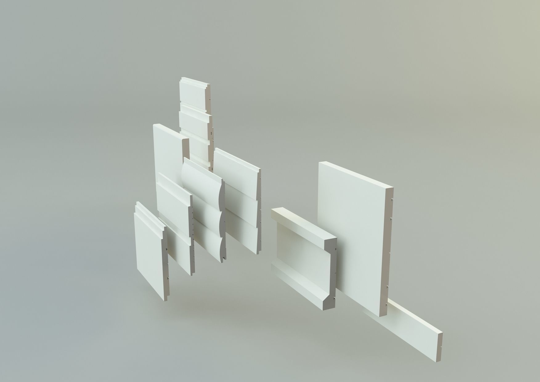 building cladding models 3D model | CGTrader