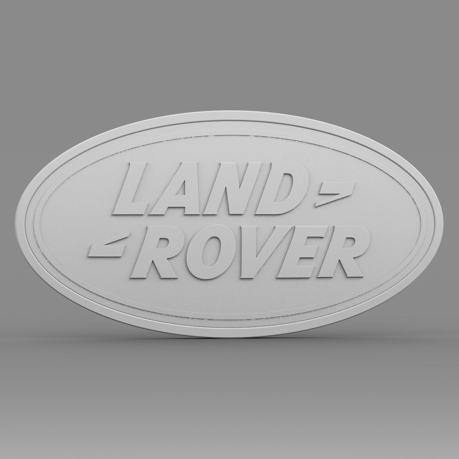 land rover logo 3D model | CGTrader