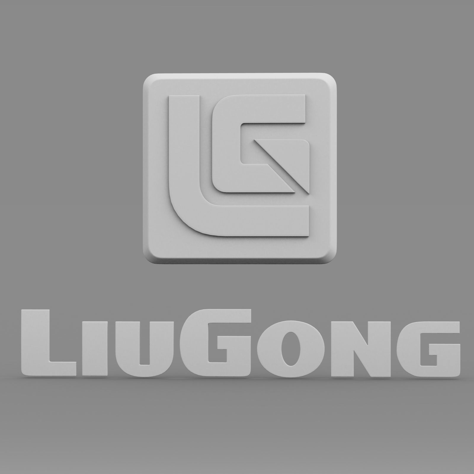 liugong logo 3D model | CGTrader