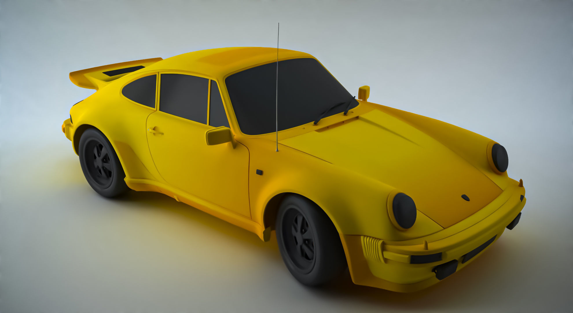 Porsche 911 turbo 3D model | CGTrader