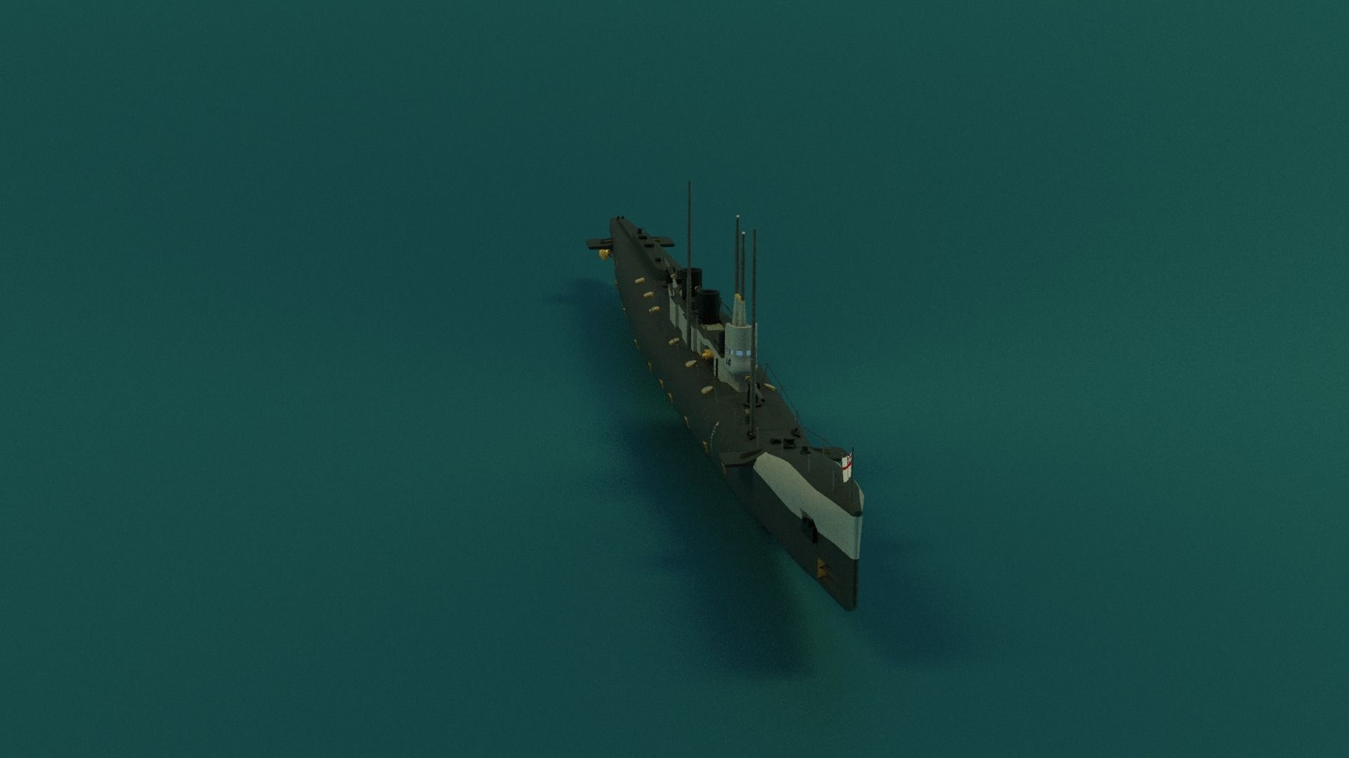 3D model HMS K4 Texture VR / AR / low-poly | CGTrader