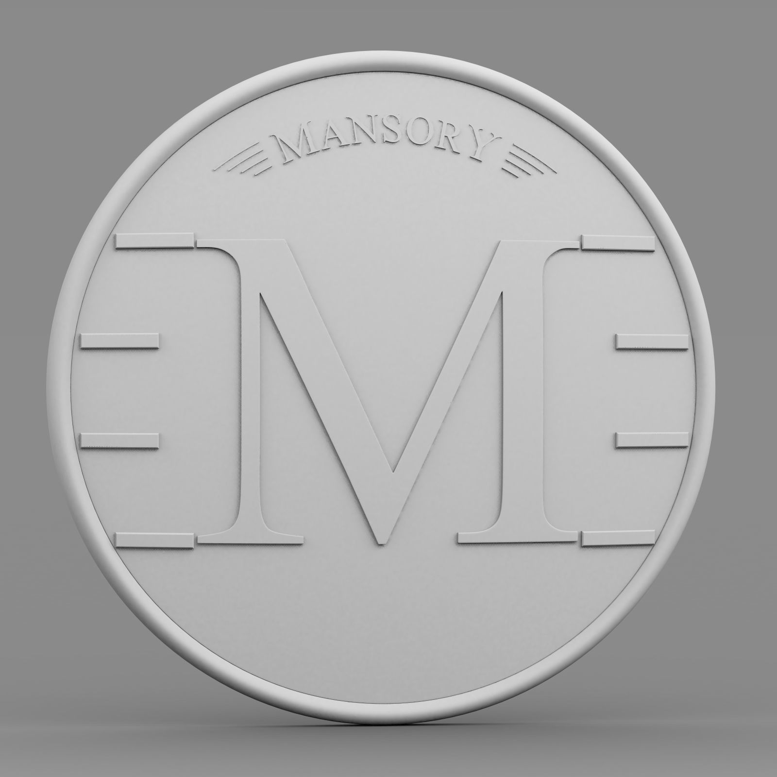 mansory logo 3D model | CGTrader