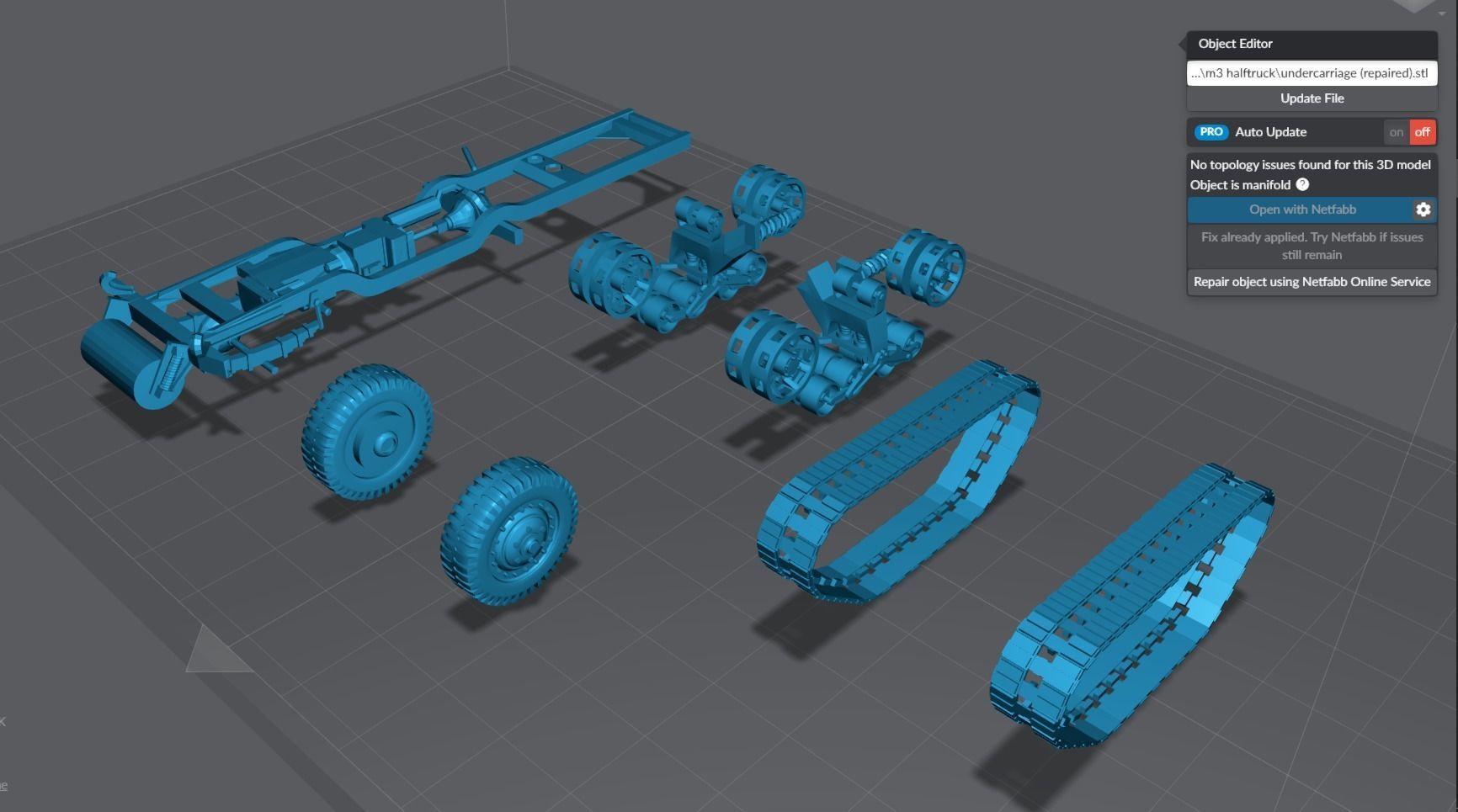 M3 Half Track Scale model 3D model 3D printable | CGTrader