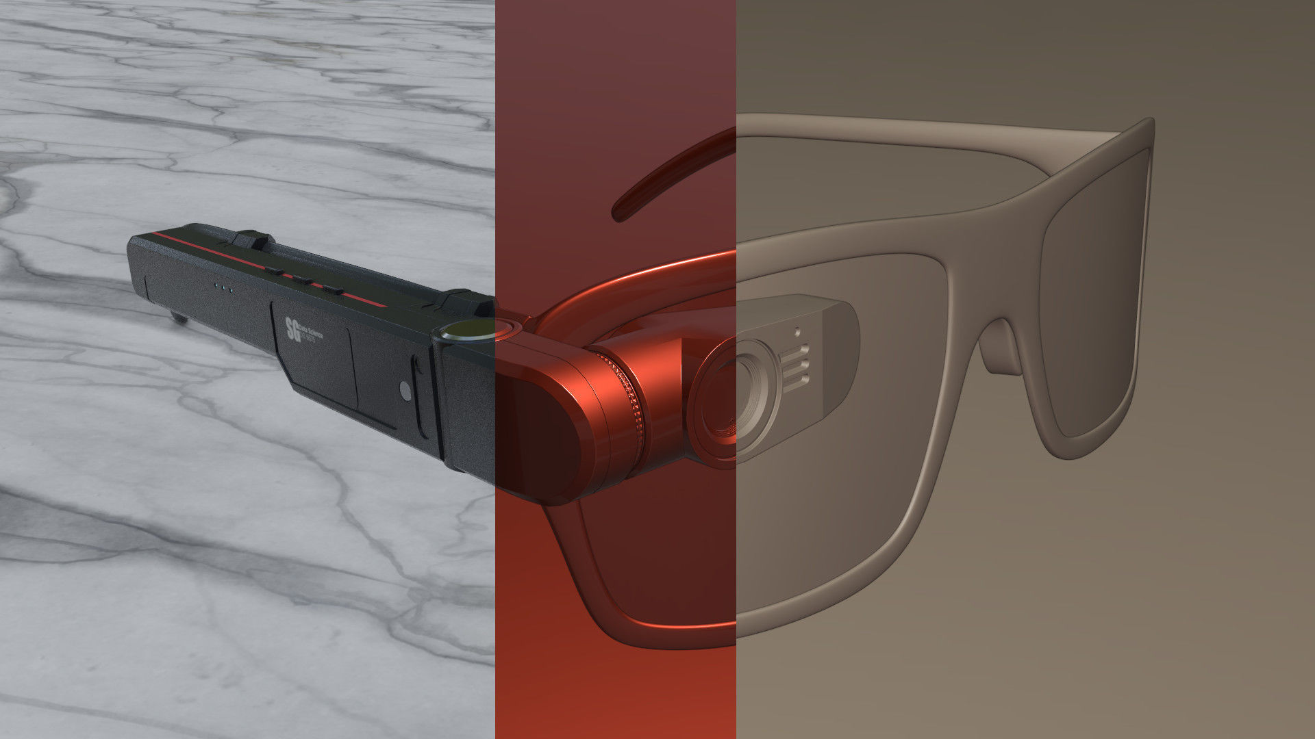 3D model Smart glasses VR / AR / low-poly | CGTrader