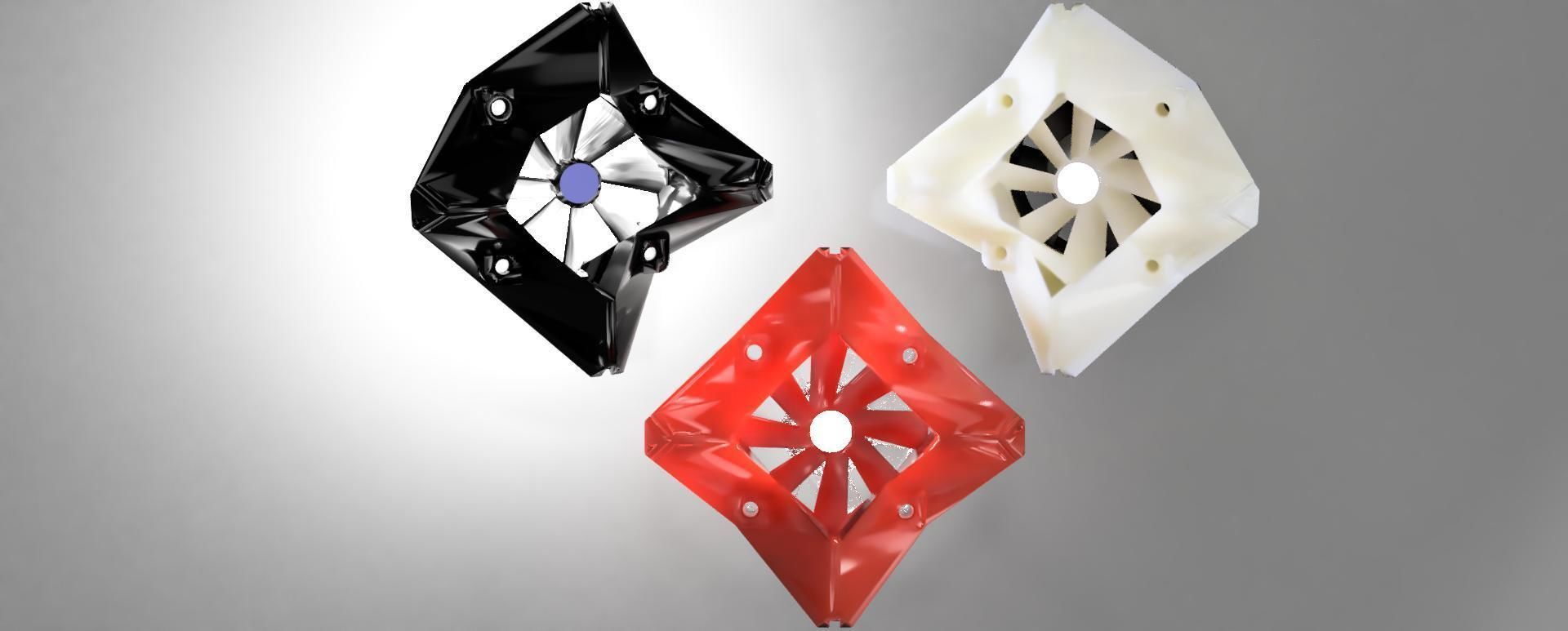 Destiny Ghost 40MM Fan Cover Silencer 3D model 3D printable | CGTrader