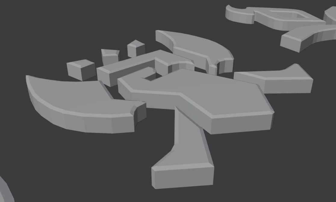 L-o-L Wild Rift - Roles Decoration - FIGHTER 3D model 3D printable ...