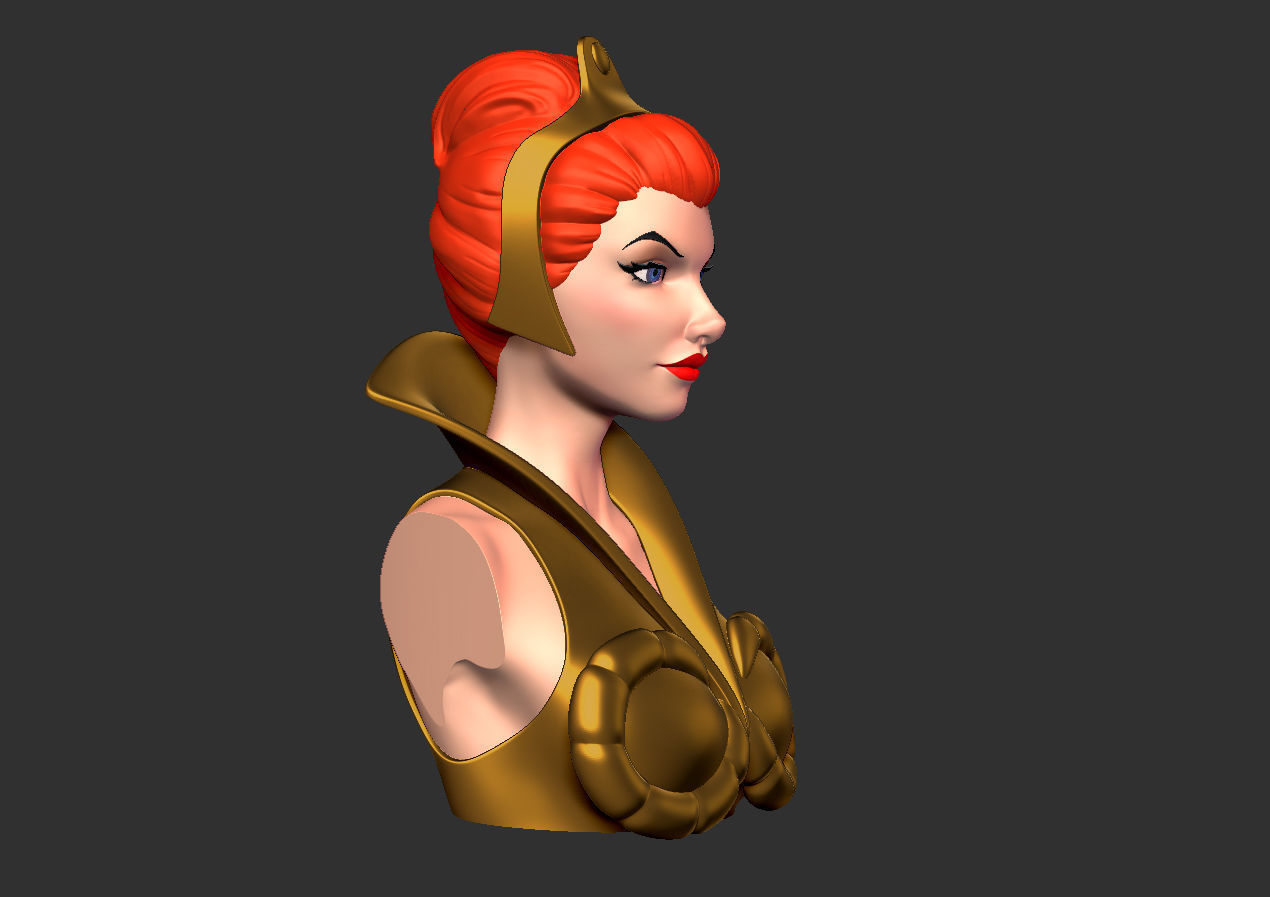 Bust Posed - Teela 3D model 3D printable | CGTrader