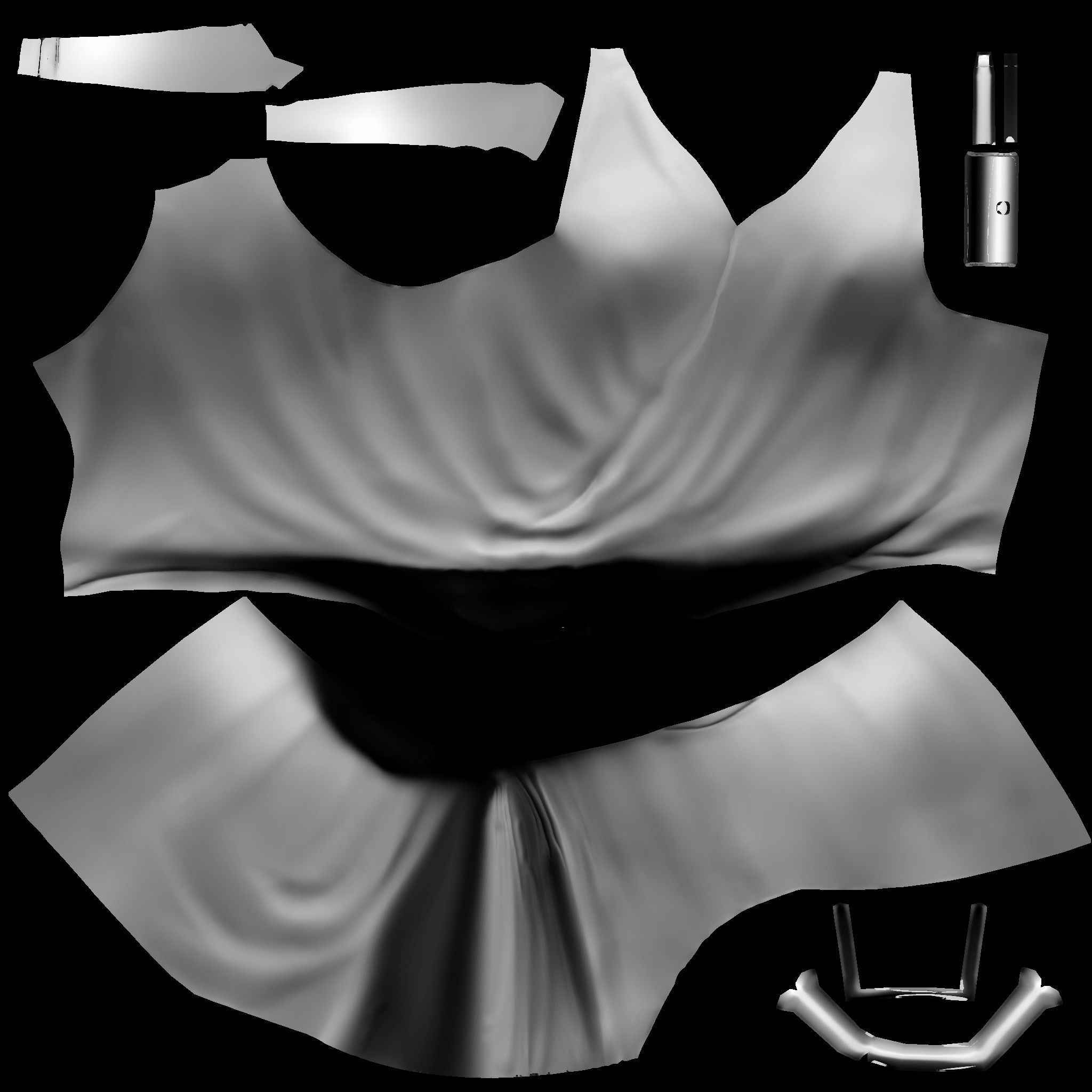 3D model Toga Dress VR / AR / low-poly | CGTrader