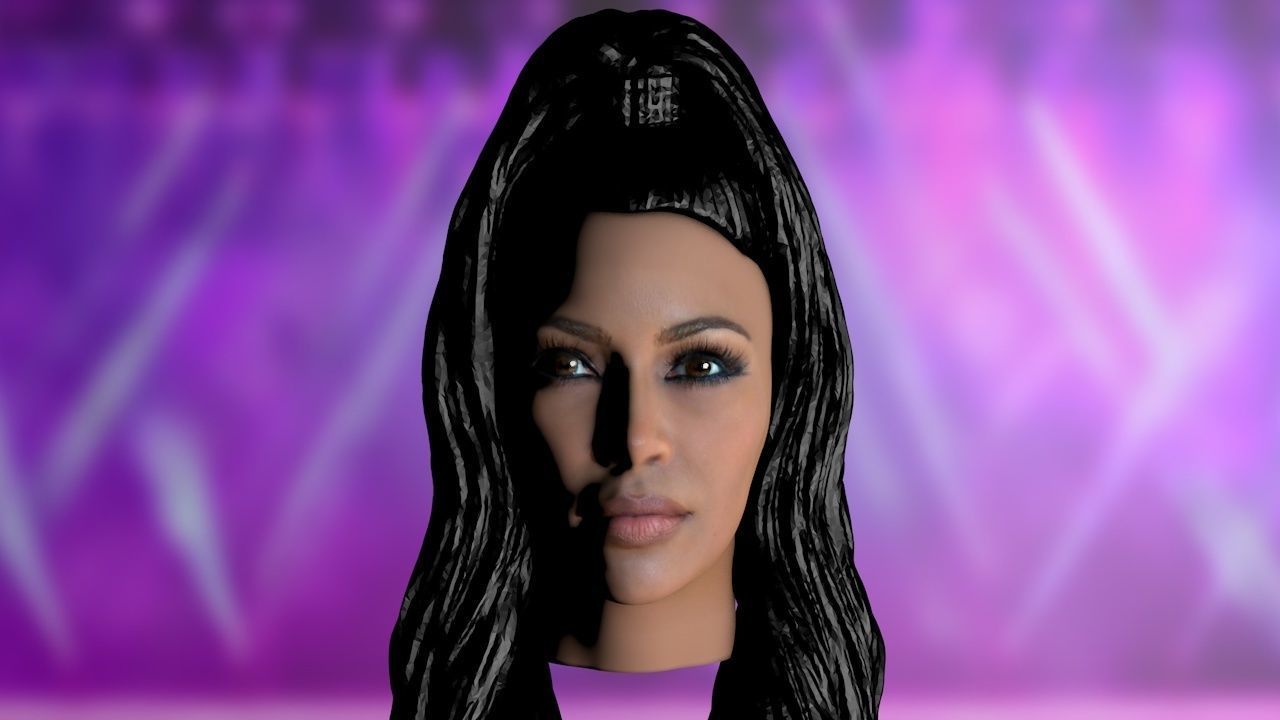 KIM KARDASHIAN 3D model | CGTrader