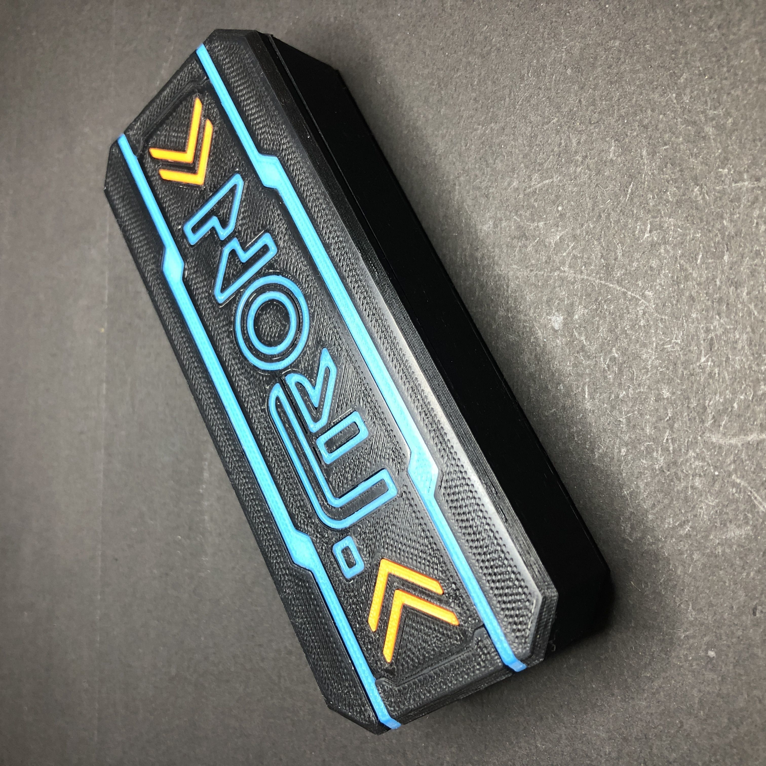 Tron ENCOM Badge 3D model 3D printable | CGTrader