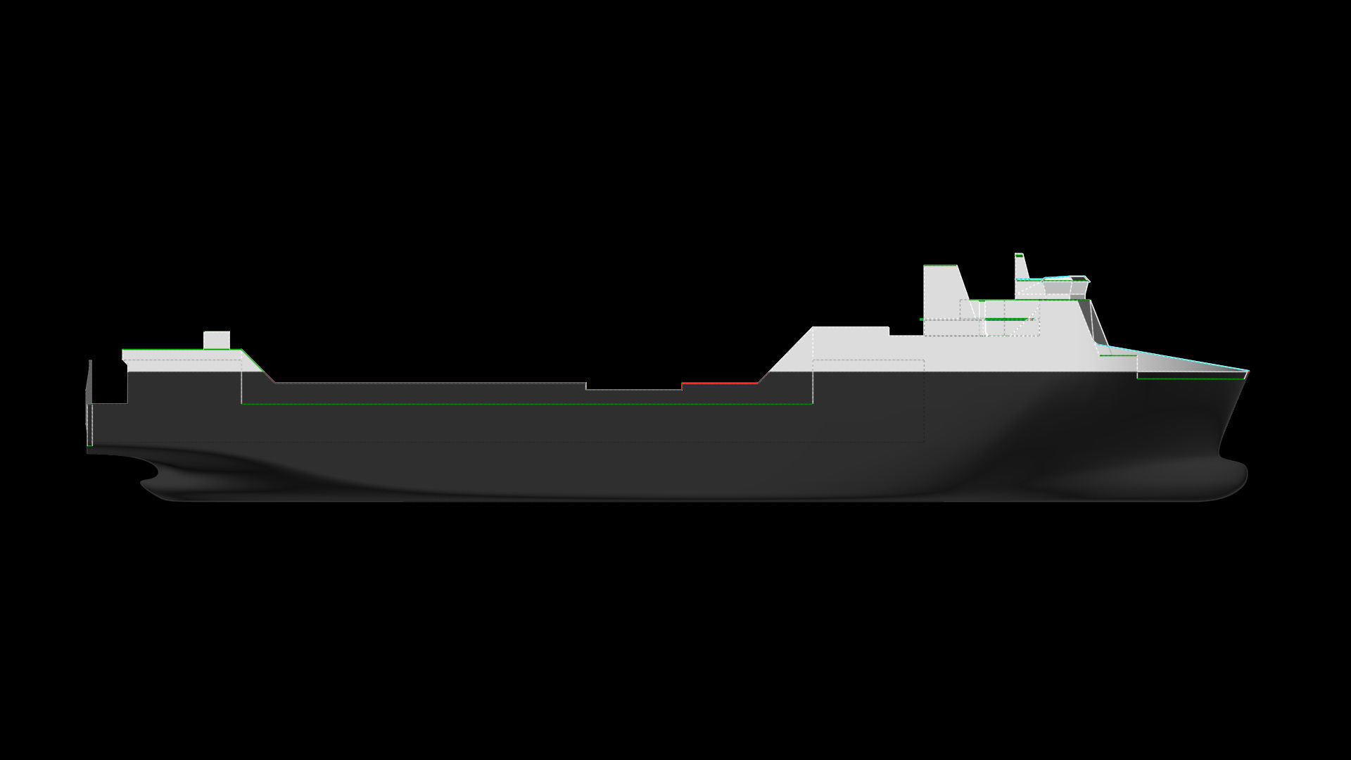 RoRo Ship - 01 - 3D model 3D printable | CGTrader