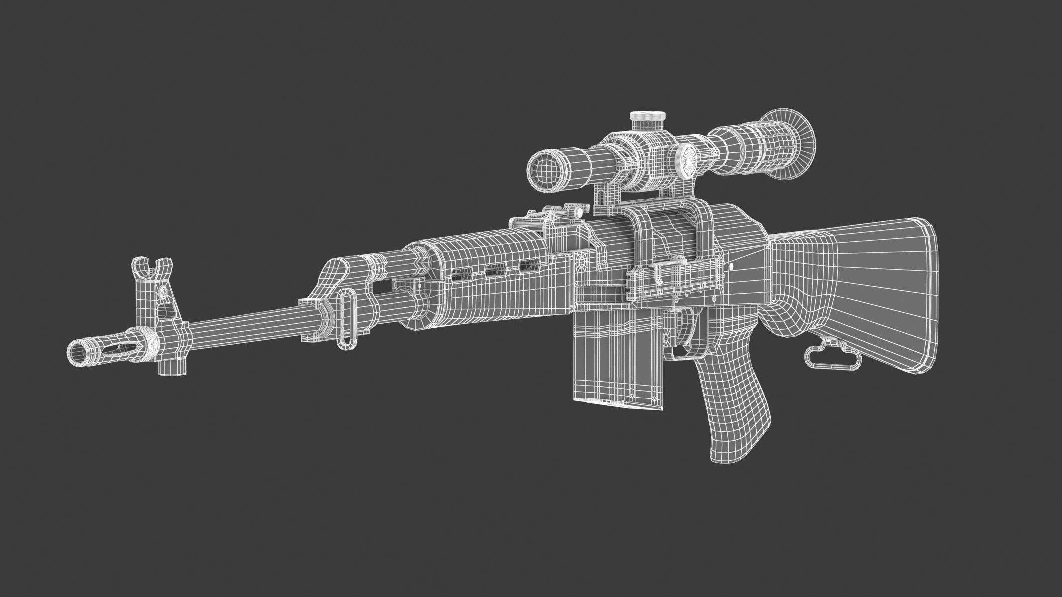 Zastava M76 3D model | CGTrader