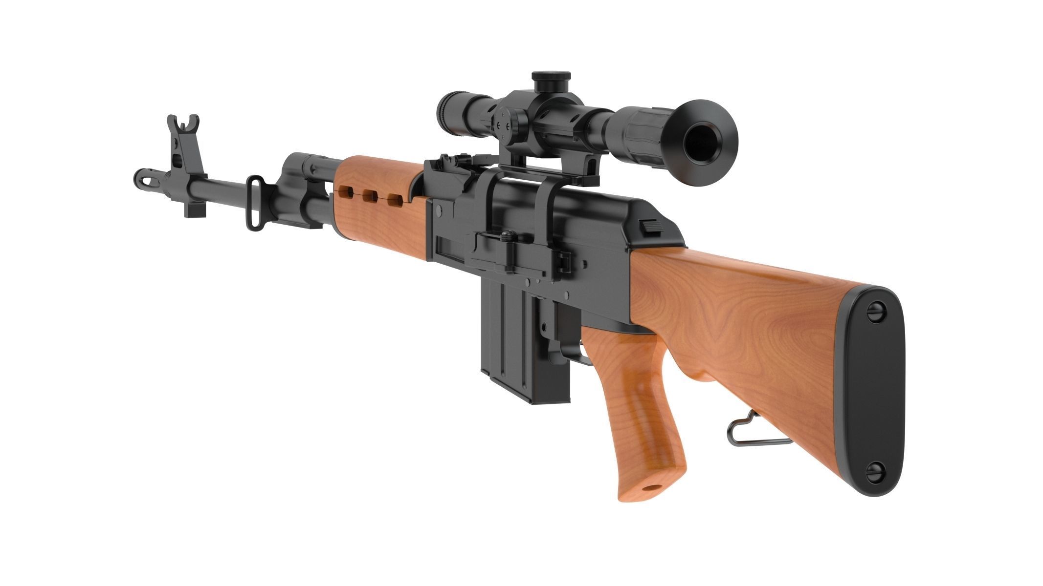 Zastava M76 3D model | CGTrader