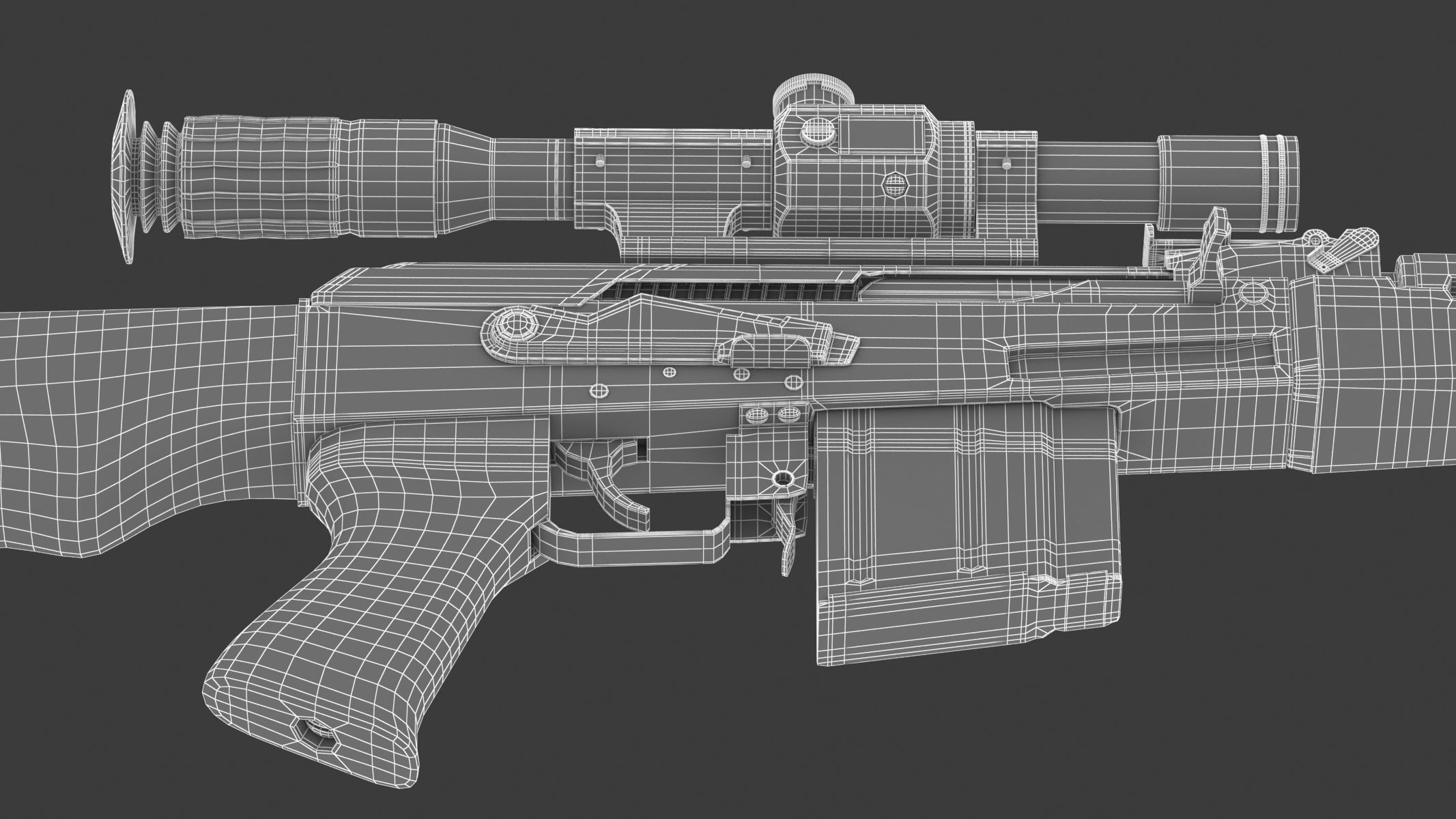 Zastava M76 3D model | CGTrader