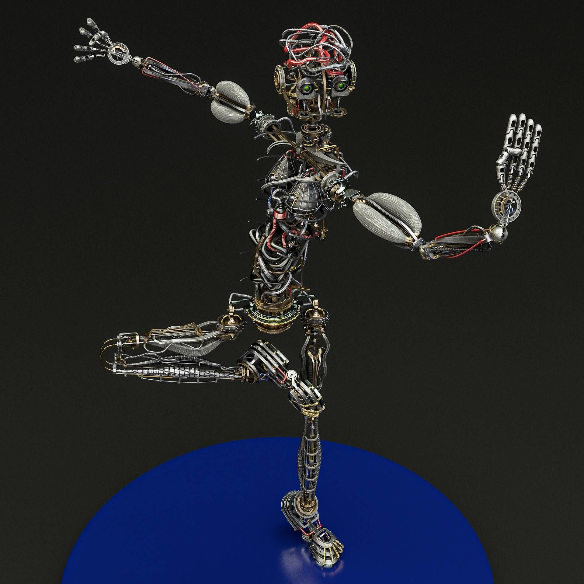 Humanoid Robot 3D model | CGTrader