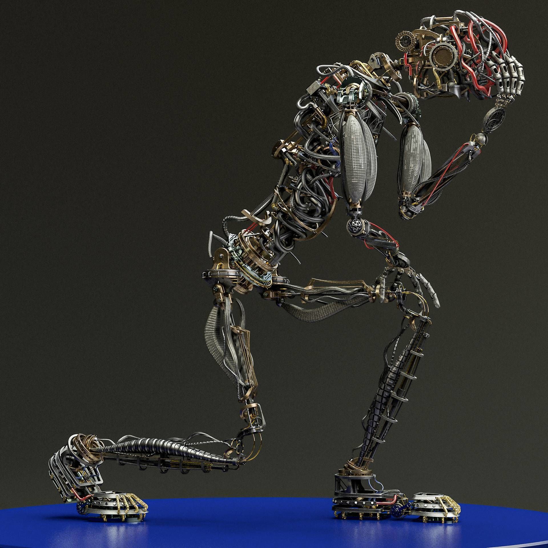 Humanoid Robot 3D model | CGTrader