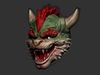 Bowser Head Action Figures 3D model 3D printable | CGTrader