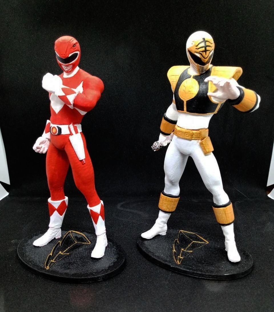 Red Ranger - Mighty Morphin Power Rangers 3D model 3D printable | CGTrader