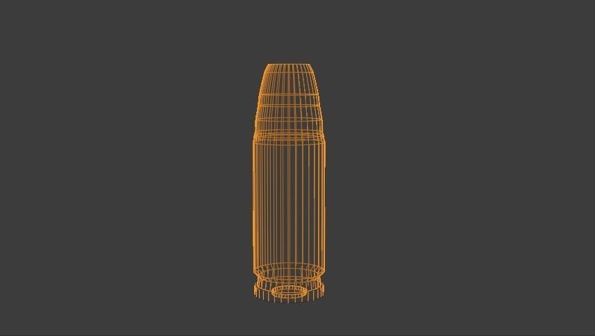 40 cal bullet free VR / AR / low-poly 3D model | CGTrader