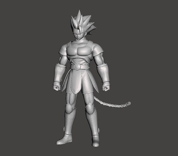 Shallot 3D Model dragon ball character on platform 3D model 3D ...