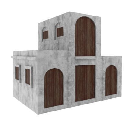 Middle Eastern House 3D model | CGTrader