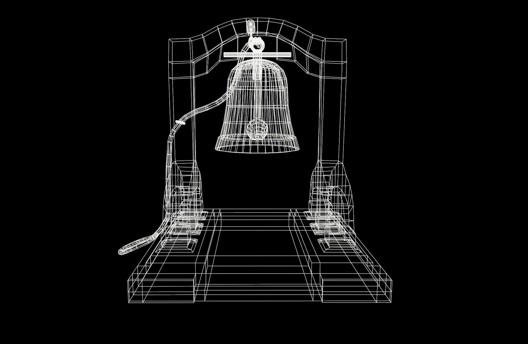 3D model Stylized Bell VR / AR / low-poly | CGTrader