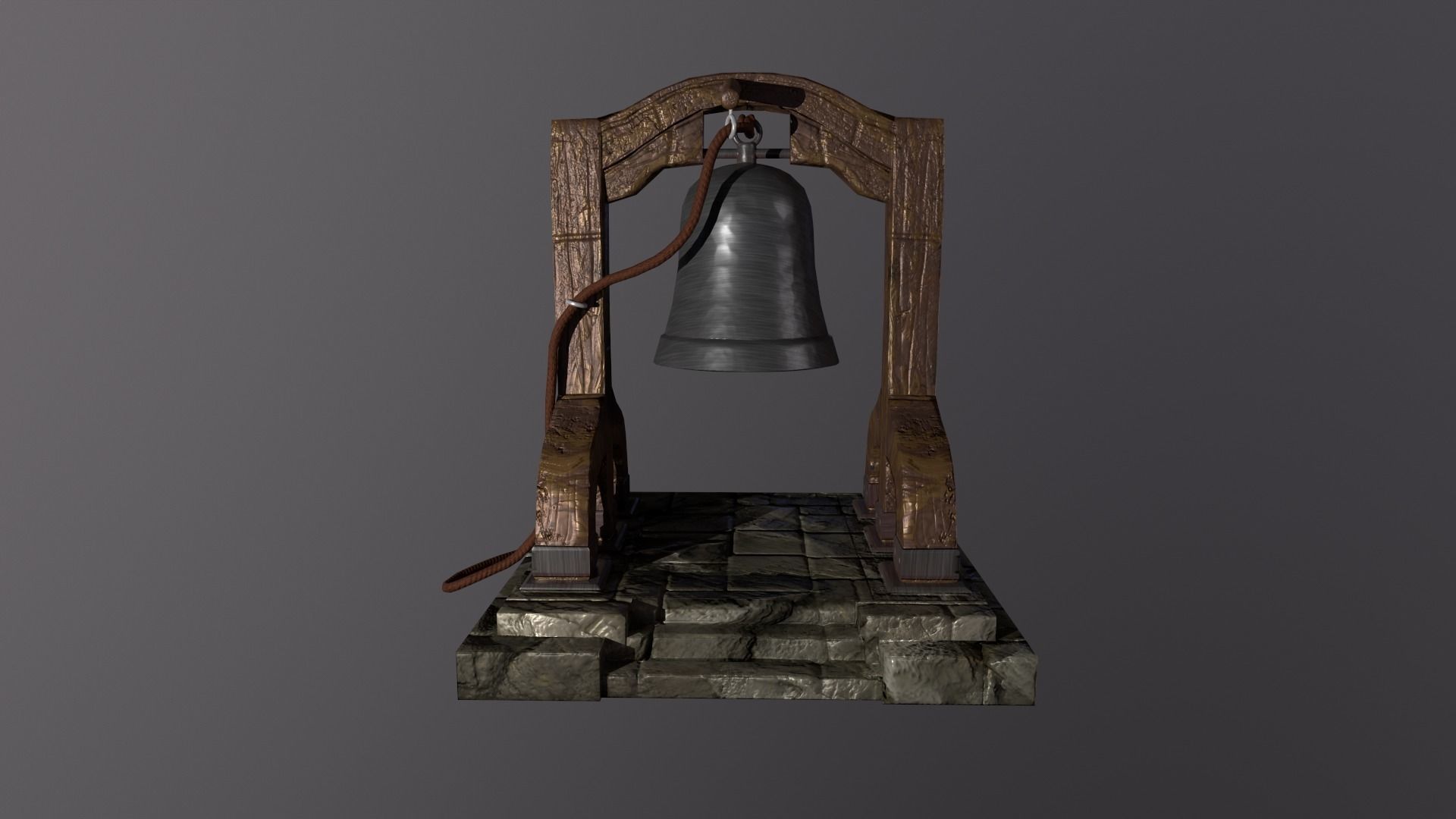 3D model Stylized Bell VR / AR / low-poly | CGTrader