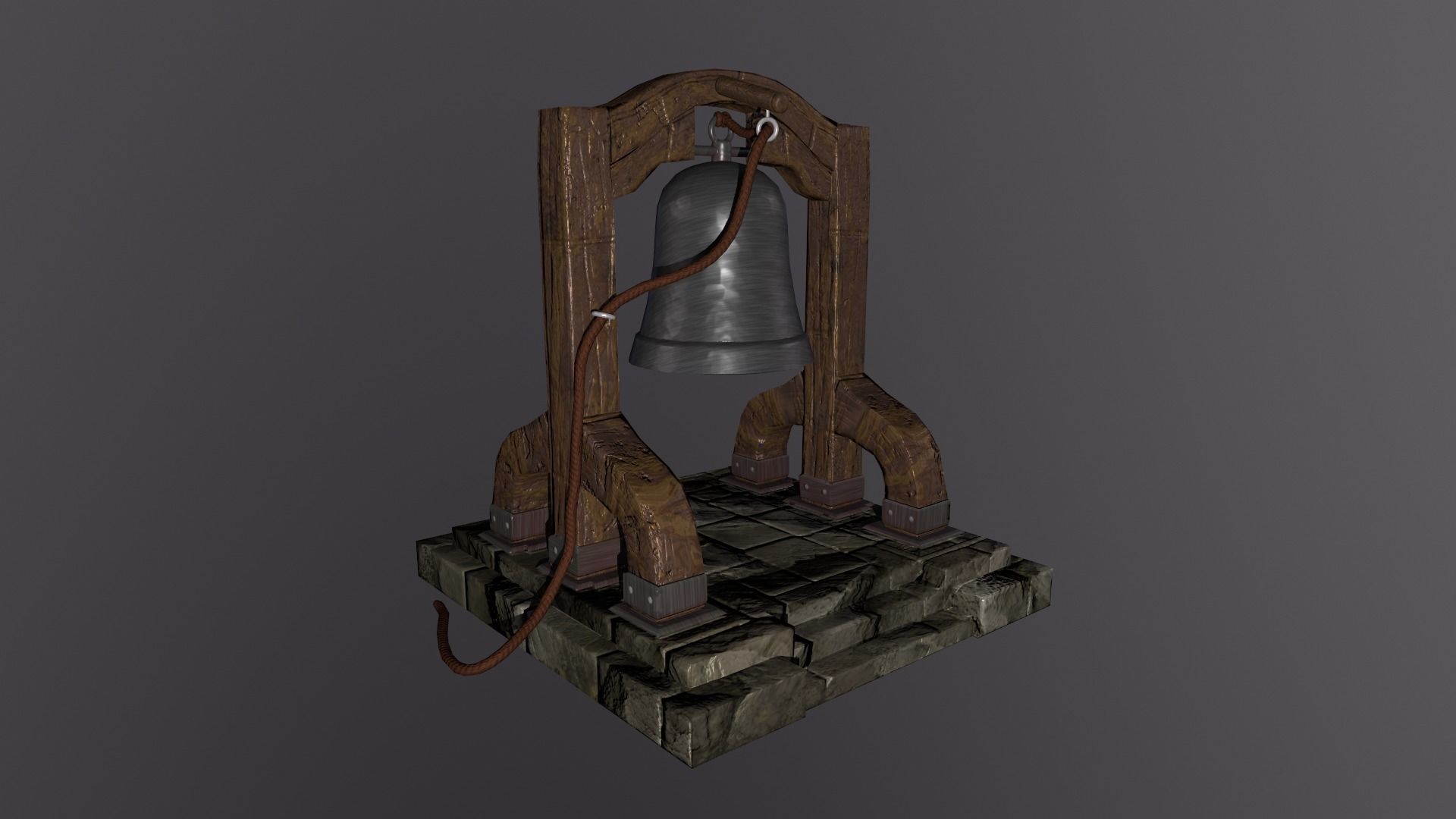 3D model Stylized Bell VR / AR / low-poly | CGTrader
